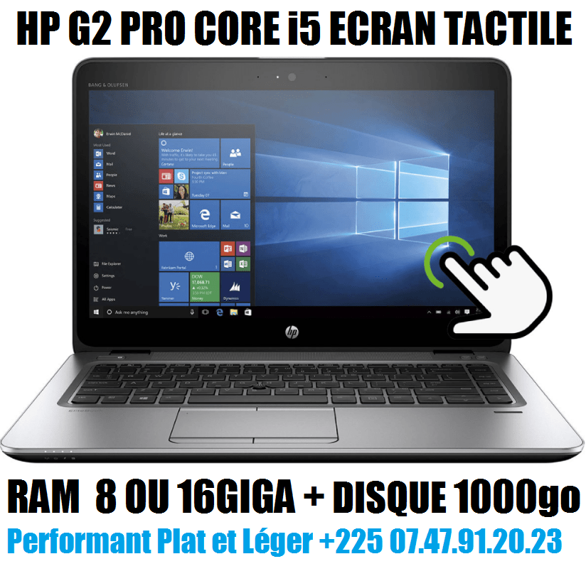 HP PRO G2: Destockage avec Écran Tactile, CORE I5, 16 Go de RAM ...