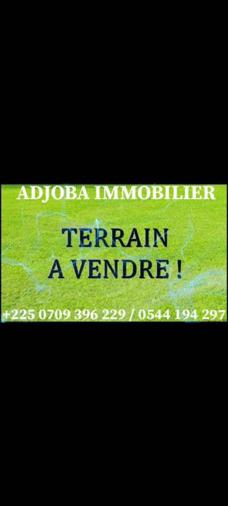 Vente de Terrain à Bassam Motobé à Prix Exceptionnel - Annonces en Côte ...